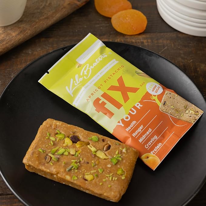 Fix Bar | Apricot Pistachio | High-Protein, No Added Sugar – Kilobeaters