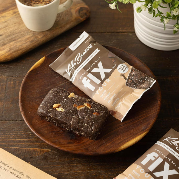 Fix Bar | Chocolate Sea Salt | High-Protein Snack – Kilobeaters